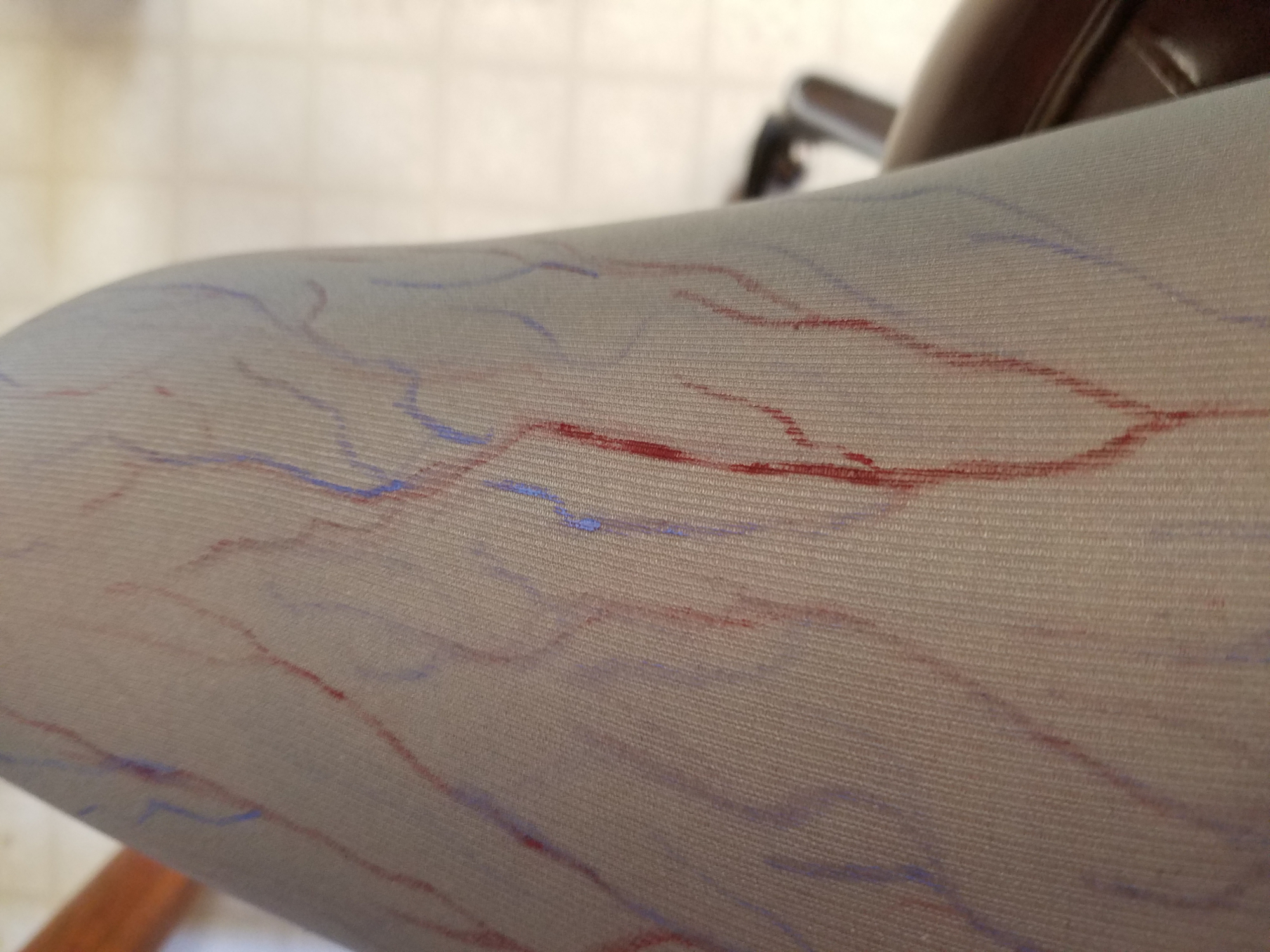 Tutorial: Zombie Vein Tights - Geeky Gryphons